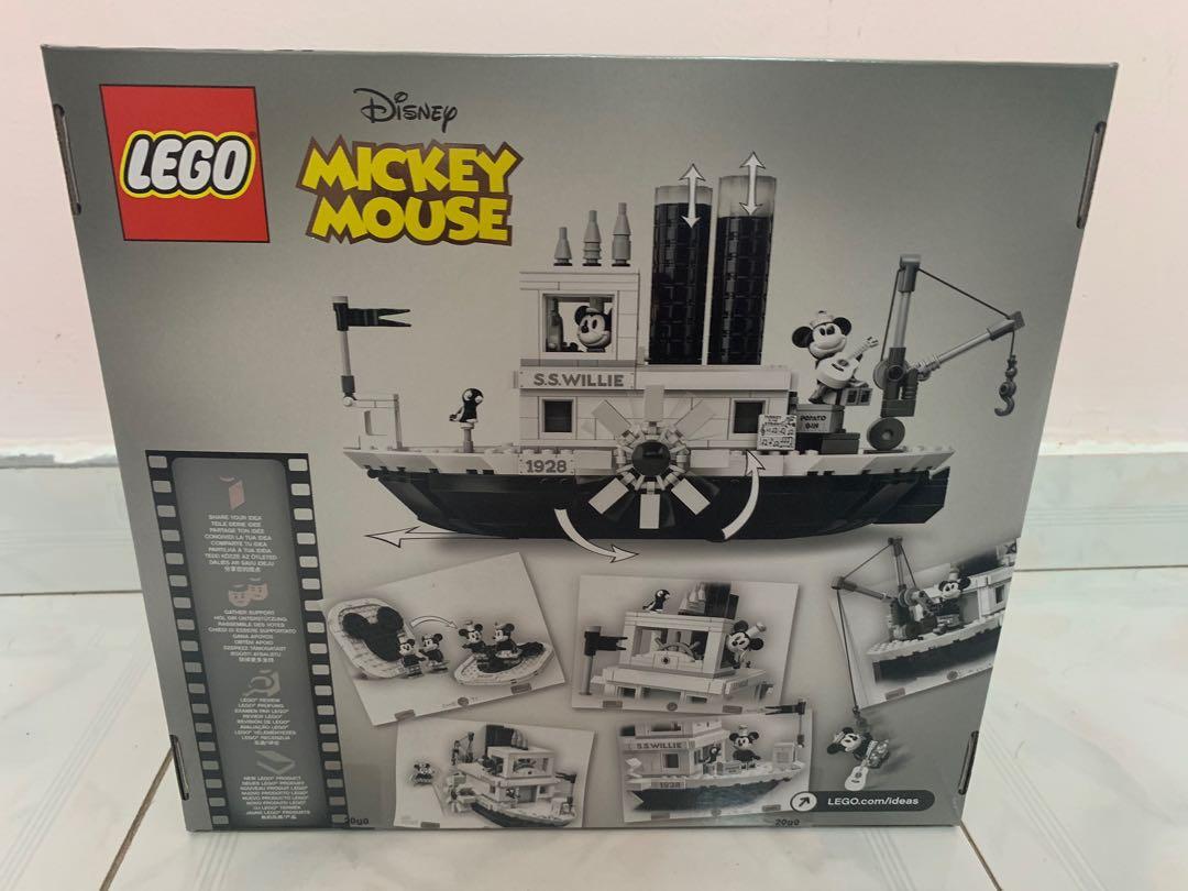 Lego Original 21317 steamboat willie Mickey Mouse, Hobbies & Toys, Toys ...