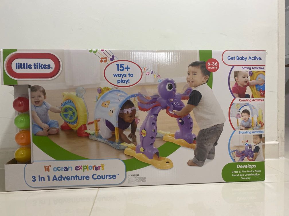 Little tikes lil’ ocean explorers 3 in 1 Adventure Course, Babies ...