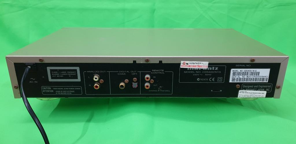 Marantz CD5400 cd player, Audio, Portable Music Players on Carousell