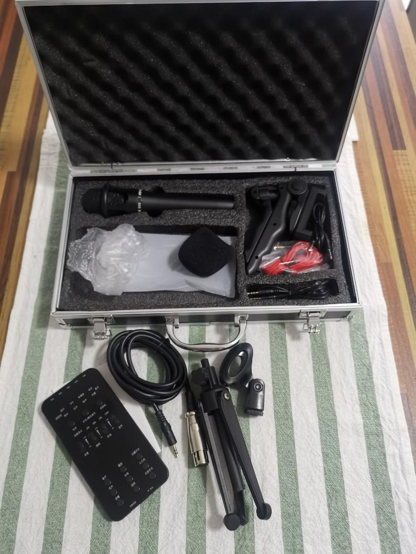 KTV/ BROADCASTING Microphone Full Set, Audio, Microphones on Carousell