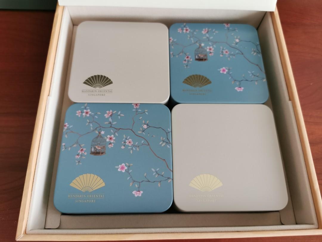 Mooncake box from Mandarin Oriental, Furniture & Home Living, Home ...