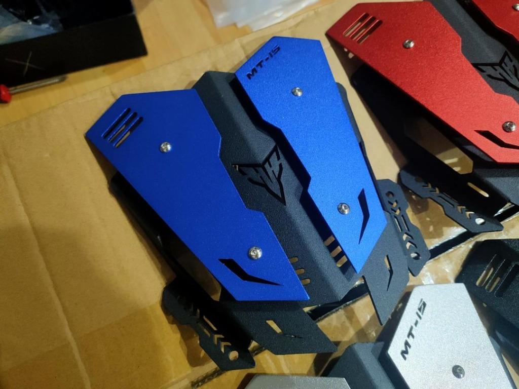 MT15 windshield windscreen aluminium mask MT-15 Yamaha, Motorcycles ...