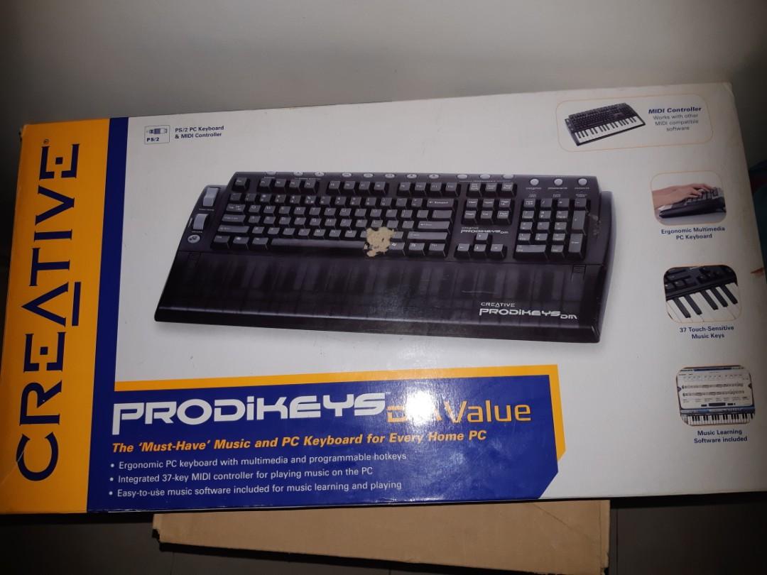 Music and PC integrated keyboard, Computers & Tech, Parts & Accessories ...