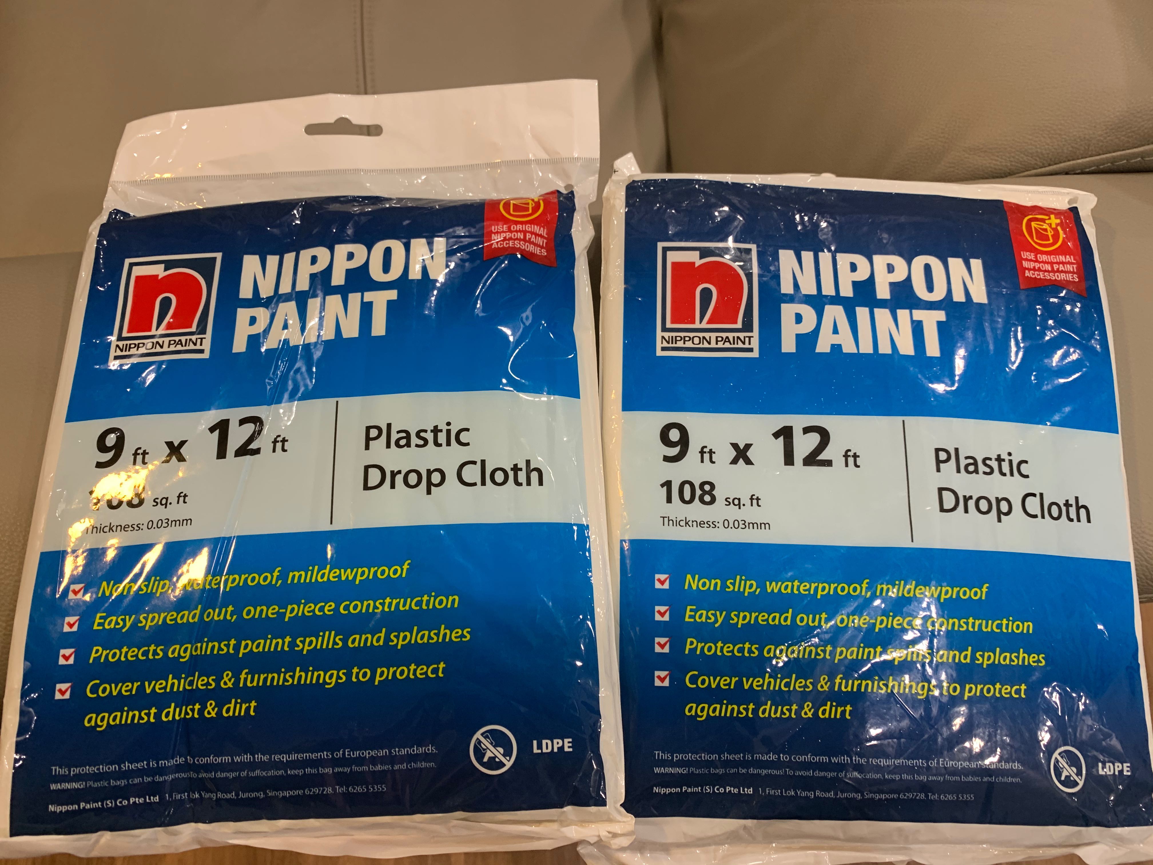 Nippon Paint Drop Cloth, Everything Else on Carousell