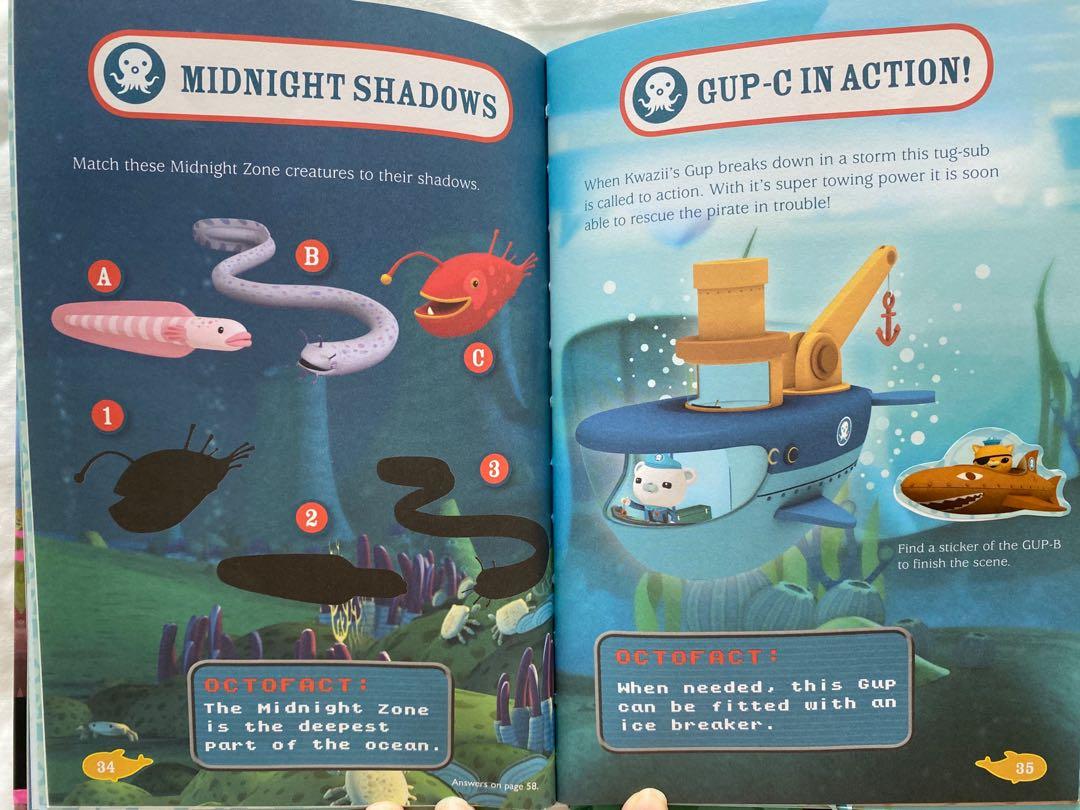 Octonauts Holidays Annual Activities book, Hobbies & Toys, Books ...