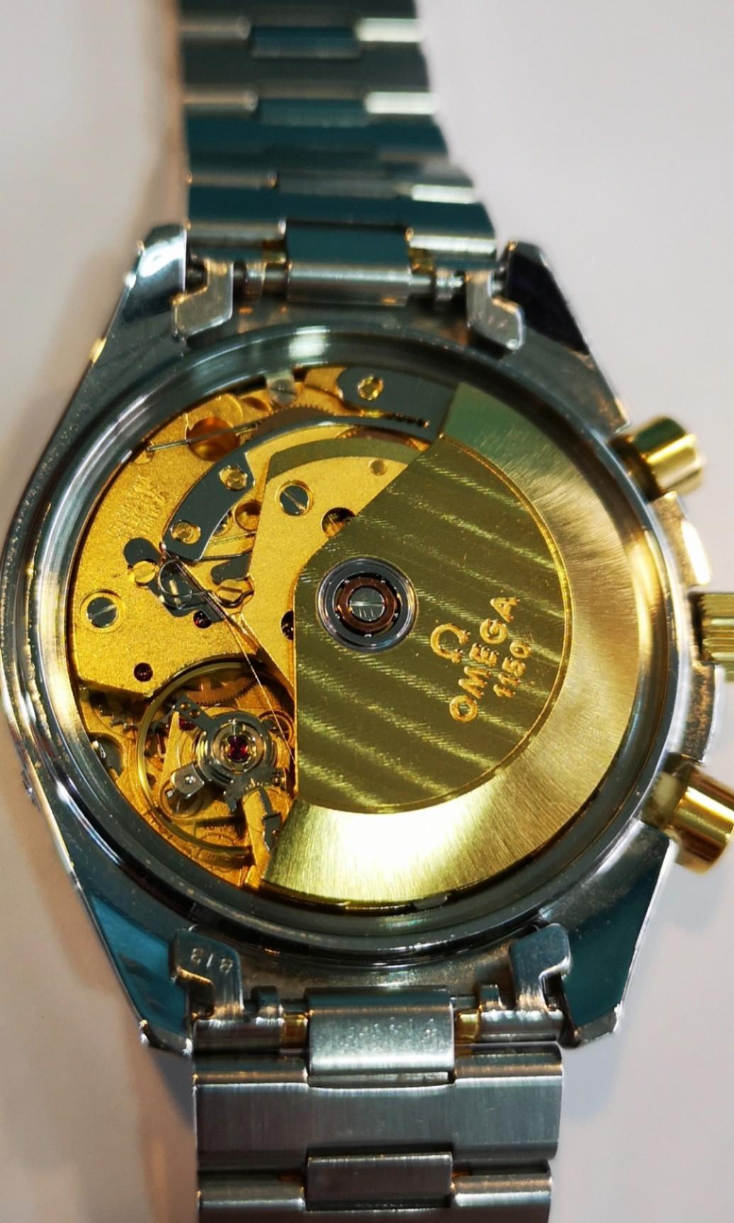 Omega A Limited Edition Gents Yellow Gold And S/Steel Speedmaster ...