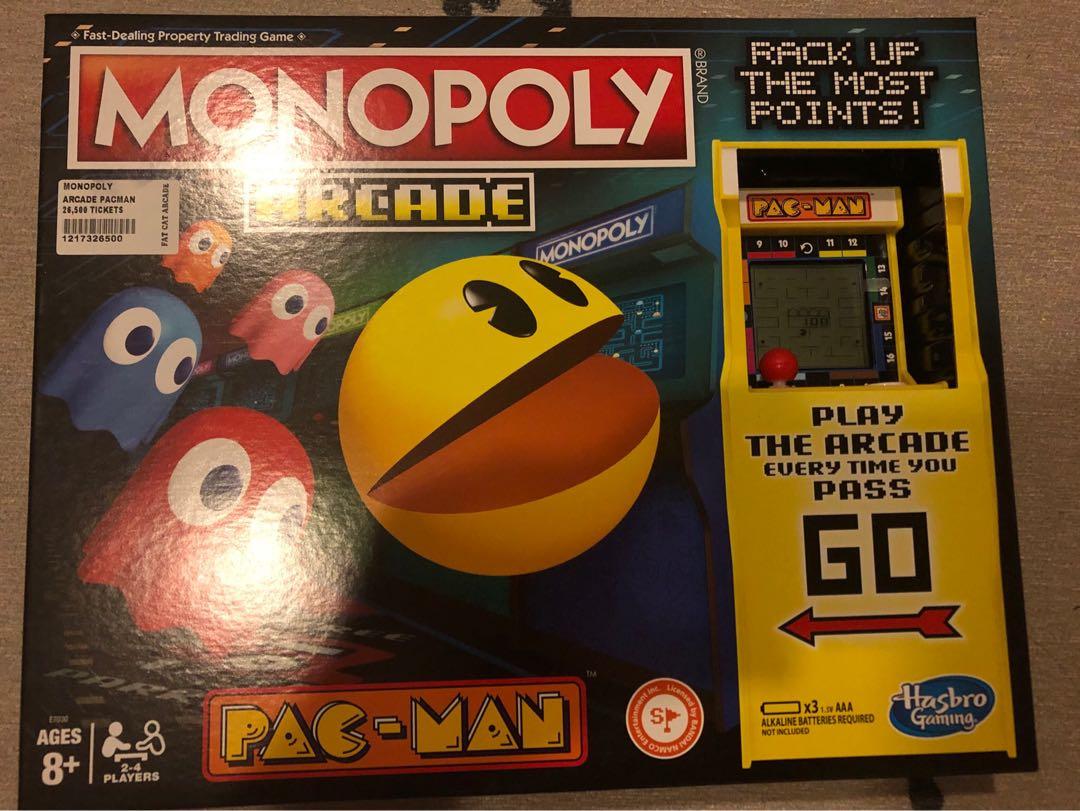 PAC Man monopoly, Hobbies & Toys, Toys & Games on Carousell