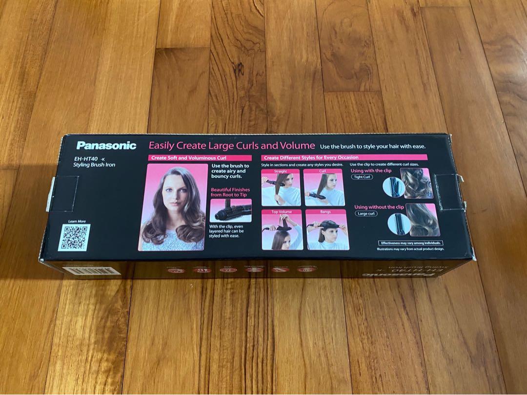Panasonic EH-HT40 Styling Brush Iron, Beauty & Personal Care, Hair on ...