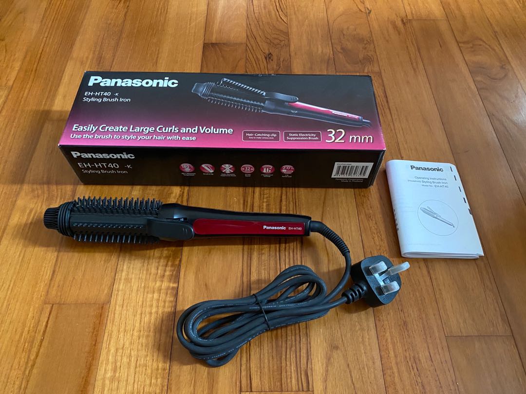 Panasonic EH-HT40 Styling Brush Iron, Beauty & Personal Care, Hair on ...
