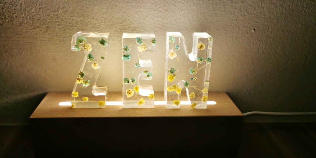 Personalised Name Light, Hobbies & Toys, Stationery & Craft, Handmade ...