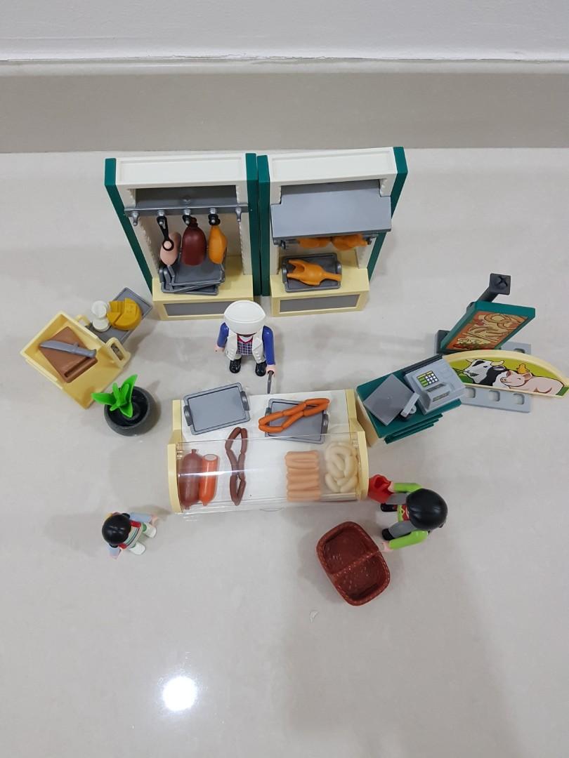 Playmobil Butcher Shop Playset #4412, Hobbies & Toys, Toys & Games on ...
