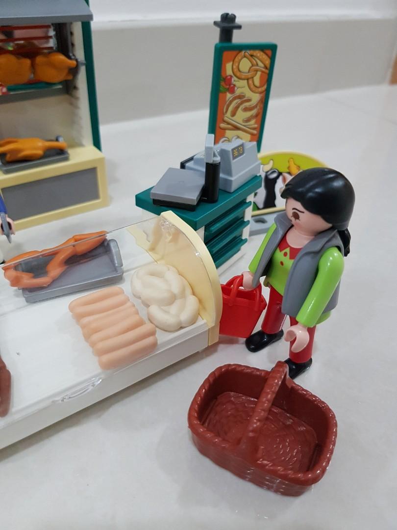 Playmobil Butcher Shop Playset #4412, Hobbies & Toys, Toys & Games on ...