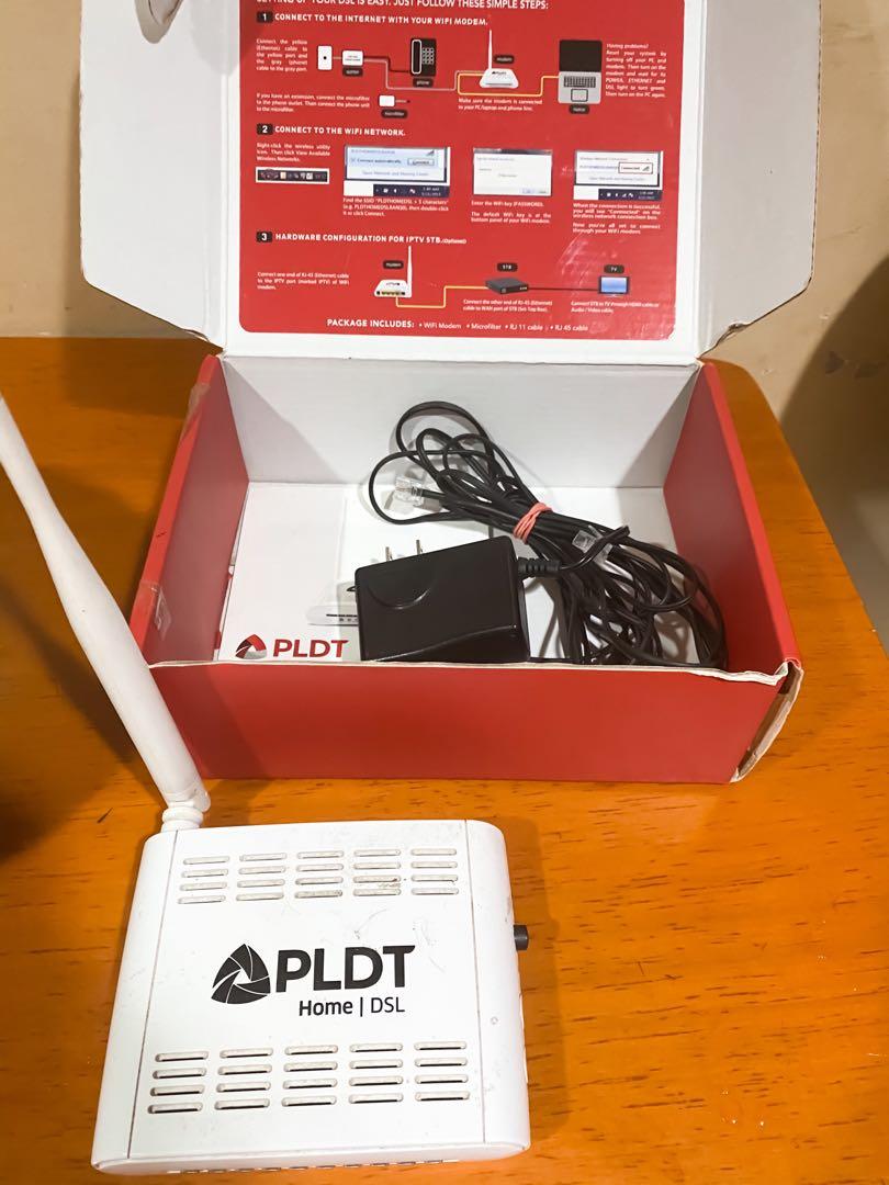PLDT Home DSL Wifi Modem, Computers & Tech, Parts & Accessories ...