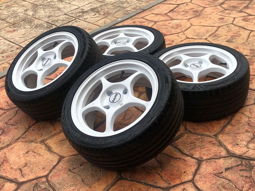 RIM ENKEI RPO1 16 PCD114, Auto Accessories on Carousell