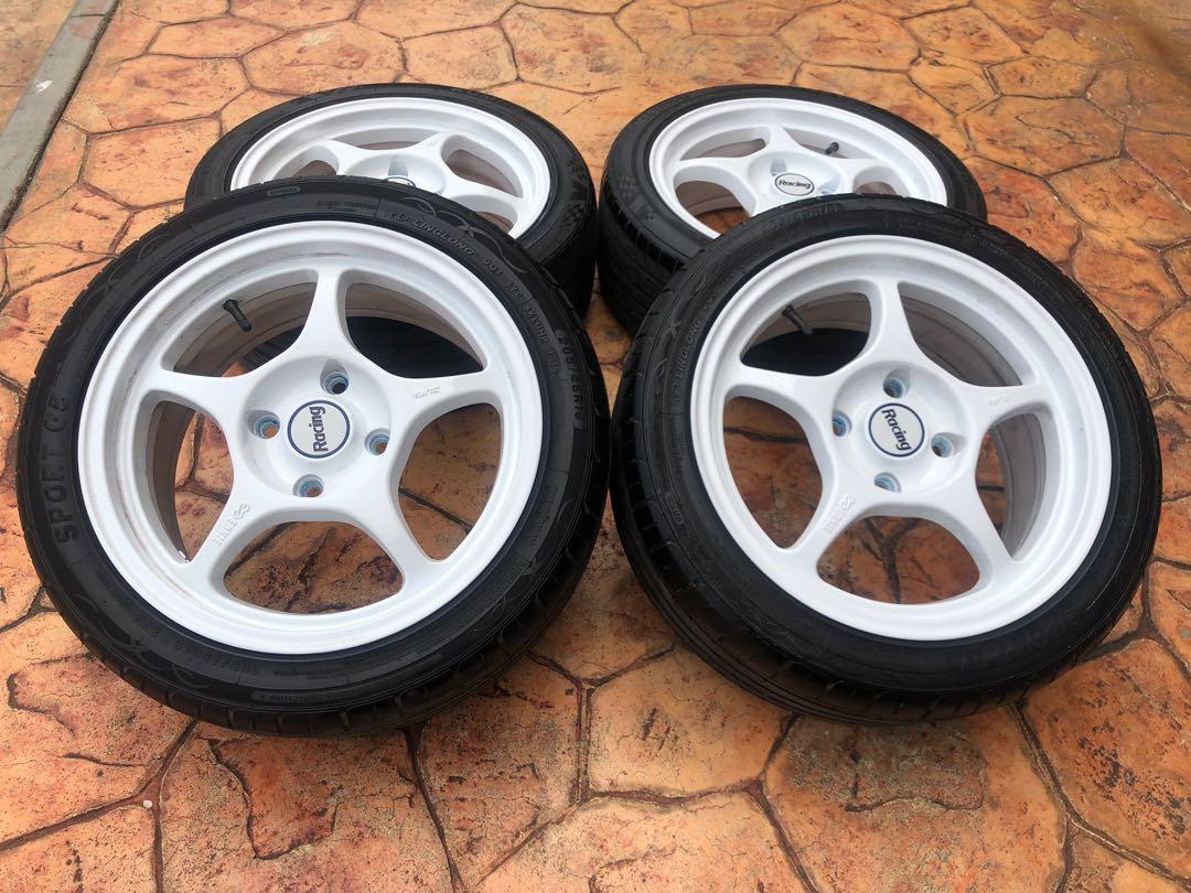 RIM ENKEI RPO1 16 PCD114, Auto Accessories on Carousell