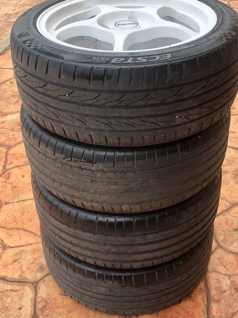 RIM ENKEI RPO1 16 PCD114, Auto Accessories on Carousell