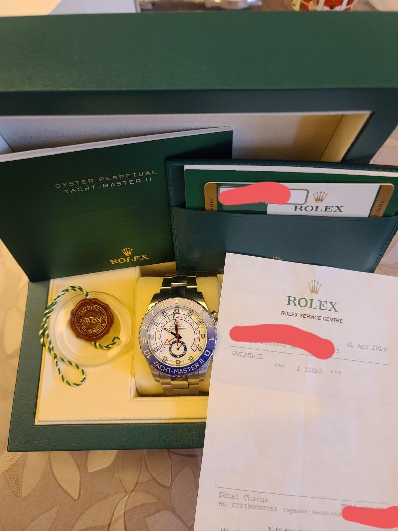 Rolex - Yachi Master II (116680 ), 名牌, 手錶 - Carousell