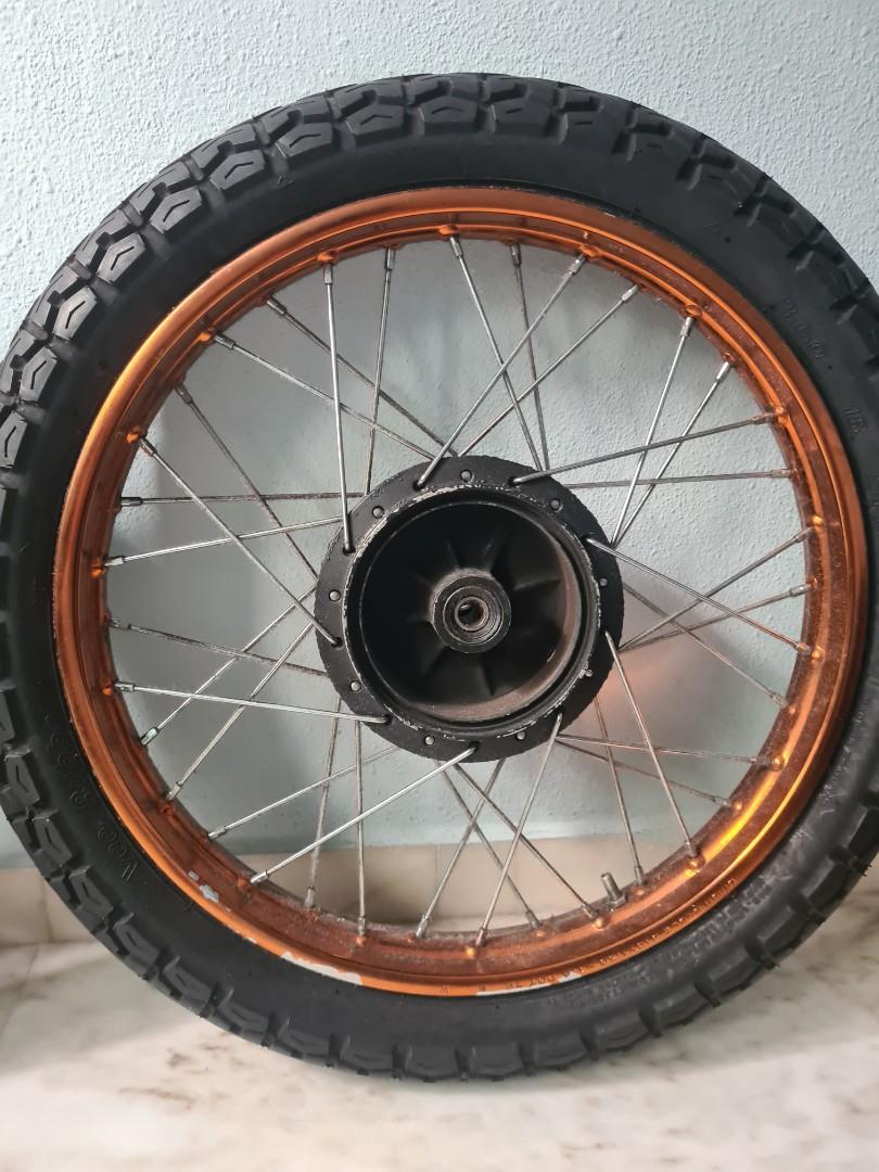 RXZ Union Cycle Rims, Motorcycles, Motorcycle Accessories on Carousell