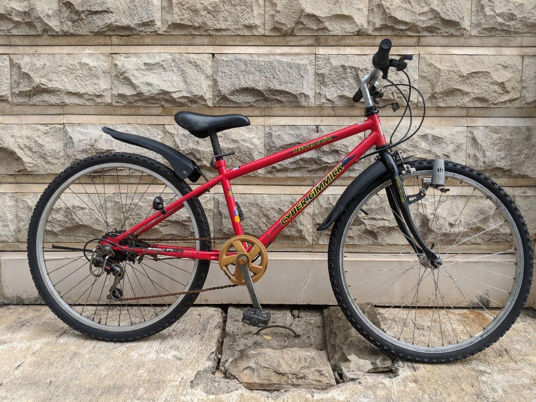 Sepeda Jepang MTB Asahi Cyber Gimmick 26 Inch, Olah Raga, Sepeda di ...