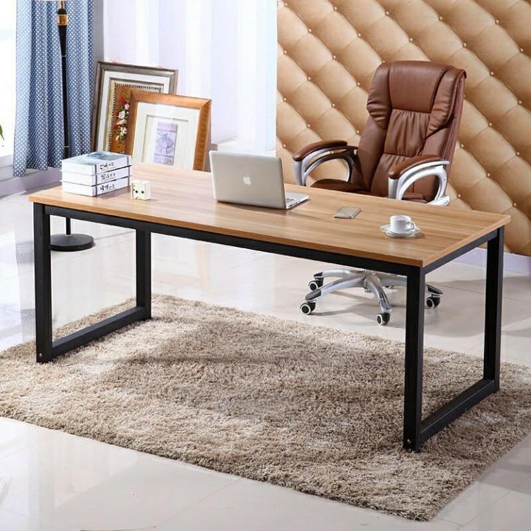 (SG STOCK) Office table study table study desk computer table computer desk, Furniture, Tables ...