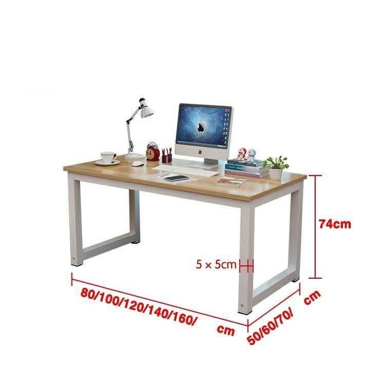(SG STOCK) Office table study table study desk computer table computer desk, Furniture, Tables ...