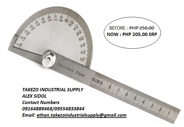 STAINLESS PROTRACTOR, Commercial & Industrial, Construction Tools ...