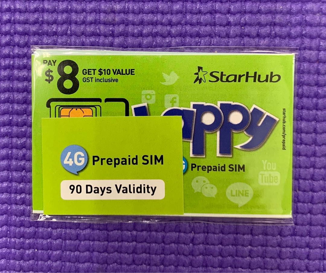 Starhub Prepaid Golden Number Value $10, Mobile Phones & Gadgets ...