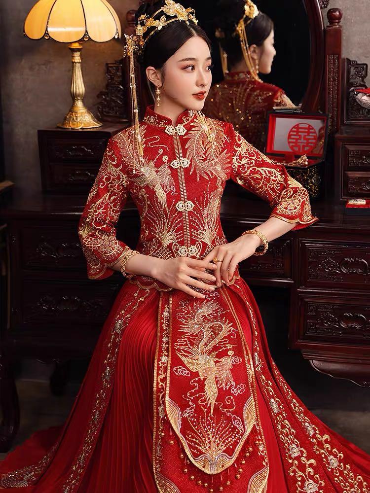 Traditional Chinese Kua, Women's Fashion, Dresses & Sets, Evening ...