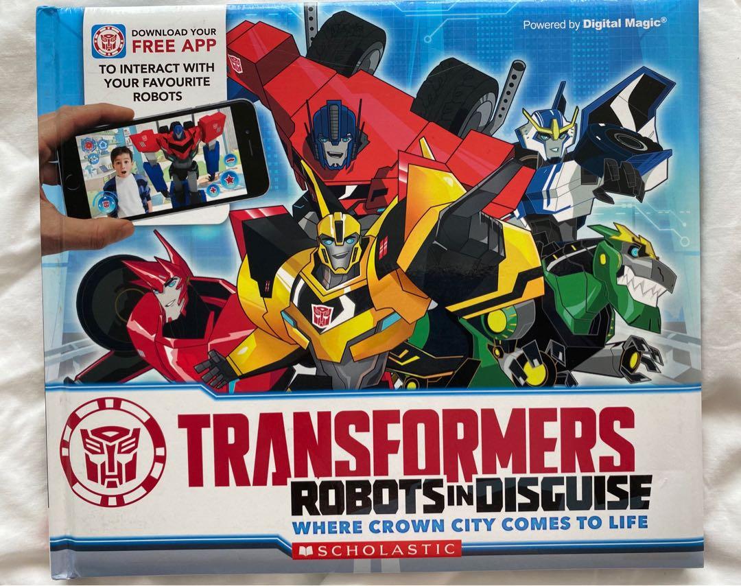 Transformers Robot in Disguise book, Hobbies & Toys, Books & Magazines ...