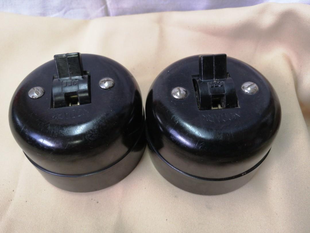 Vintage Bakelite switch, Hobbies & Toys, Memorabilia & Collectibles ...