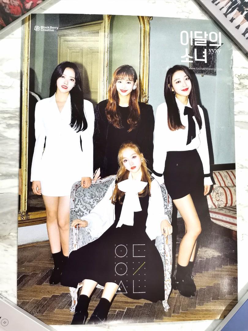 [WTS] Loona Posters, Hobbies & Toys, Memorabilia & Collectibles, K-Wave on Carousell
