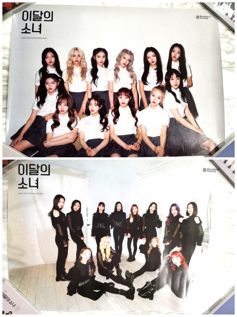 [WTS] Loona Posters, Hobbies & Toys, Memorabilia & Collectibles, K-Wave on Carousell