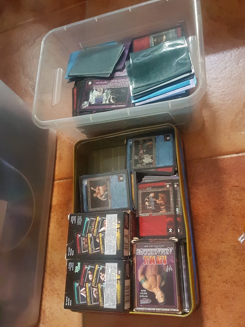 Wwe raw deal and Revolution deck building cards, Hobbies & Toys, Toys ...