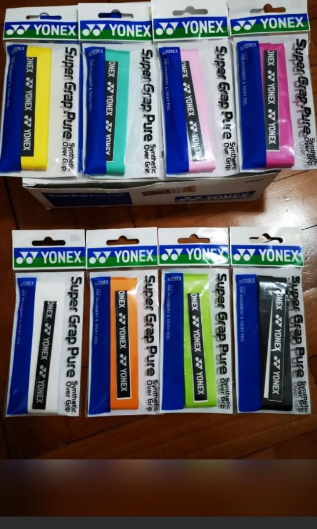 Yonex AC108EX Premium grip. All color available. All in stock. All ...