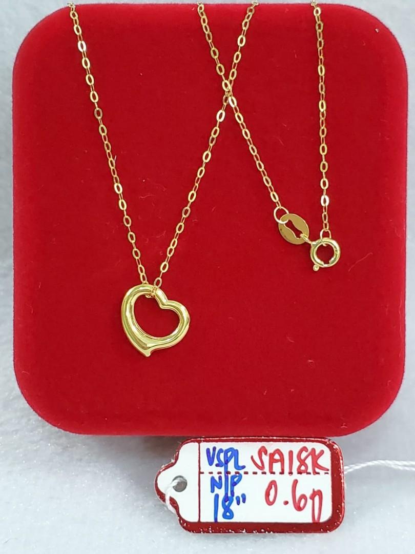 18K Saudi Gold Necklace VVSPL & VSPL, Women's Fashion, Jewelry ...