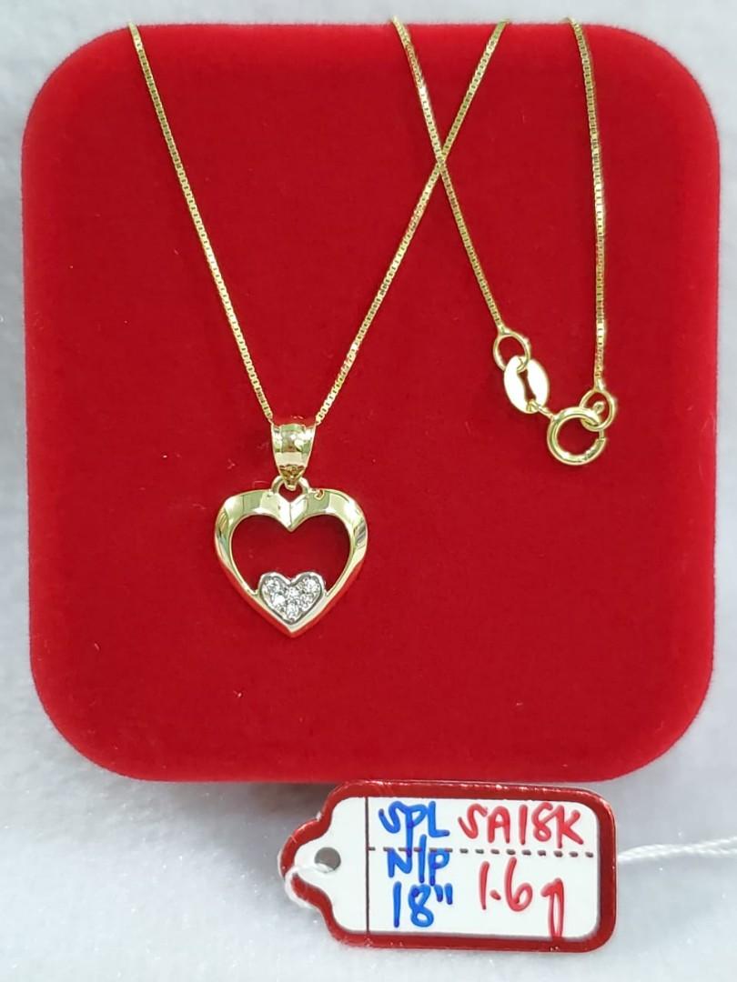 18K Saudi Gold Necklace VVSPL & VSPL, Women's Fashion, Jewelry ...