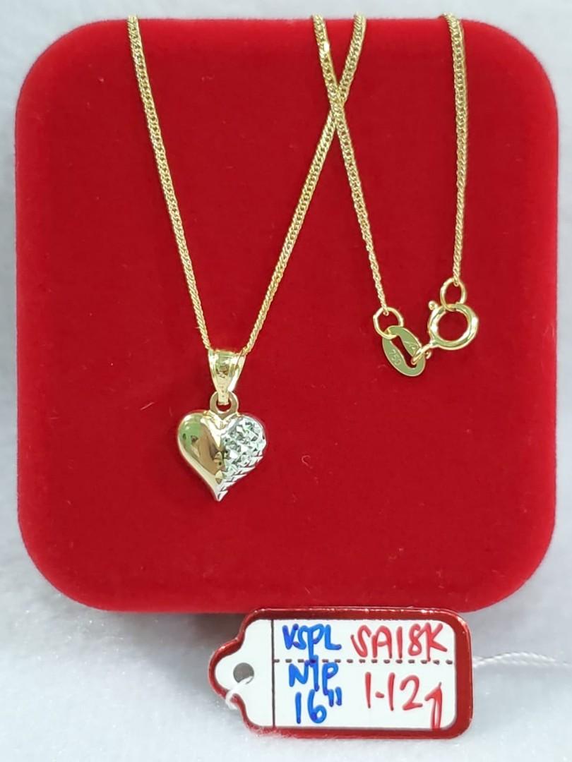 18K Saudi Gold Necklace VVSPL & VSPL, Women's Fashion, Jewelry ...