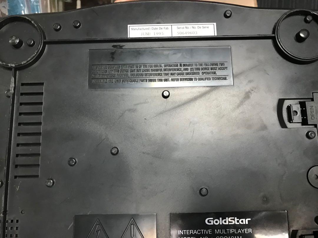 罕有 懷舊 90年代 Goldstar 3DO Interactive Multiplayer 中古 遊戲機 主機, 電子遊戲, 遊戲機配件, 遊戲週邊商品 - Carousell