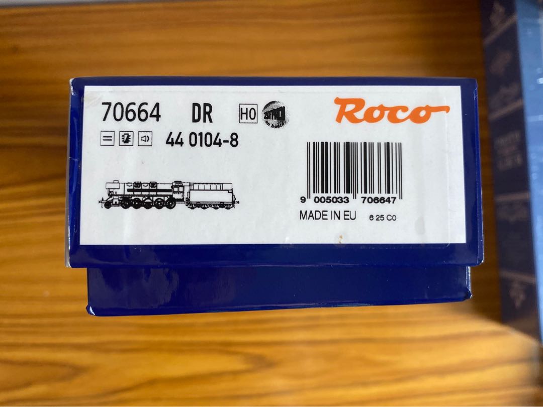 全新 ROCO 火車模型 70664 CLASS 44 DCC數碼音效 蒸汽火車, 興趣及遊戲, 玩具 & 遊戲類 - Carousell