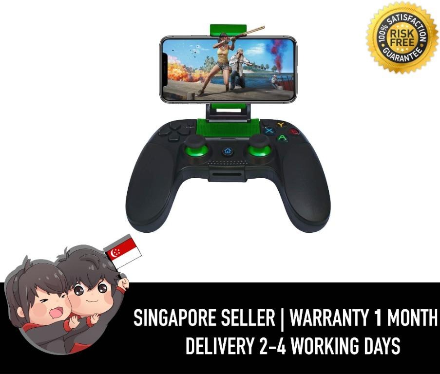 Android Wireless Gamepad 8718 Moblie Game Controller Portable Gaming ...