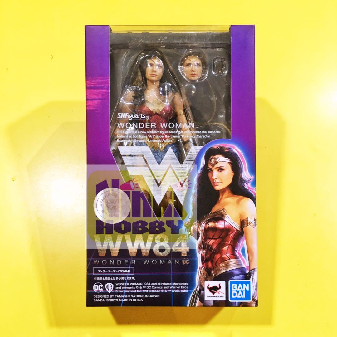 Bandai SHF Figuarts Wonder Woman WW84 神奇女俠 全新日版, 興趣及遊戲, 玩具 & 遊戲類 - Carousell
