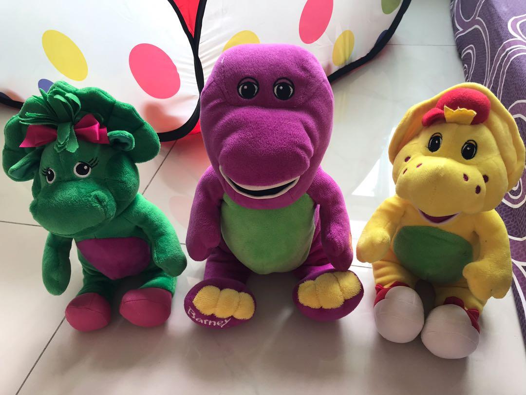 Barney Soft Toys, Babies & Kids, Toys & Walkers on Carousell