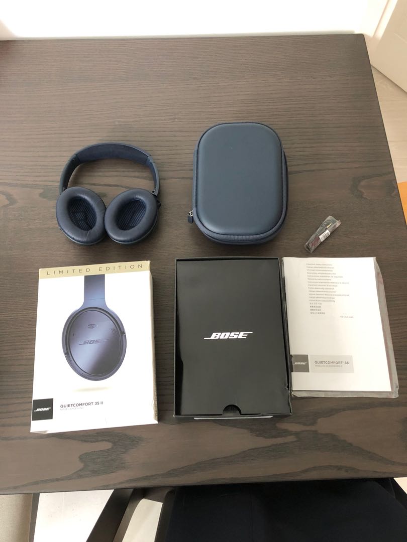 Bose QC35ii (limited edition triple midnight), Audio, Earphones on ...
