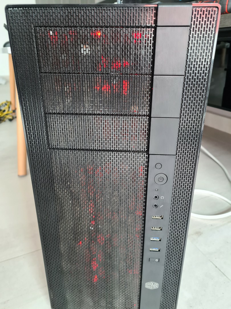 Coolermaster N600 mid tower casing (Like New), Computers & Tech, Parts ...