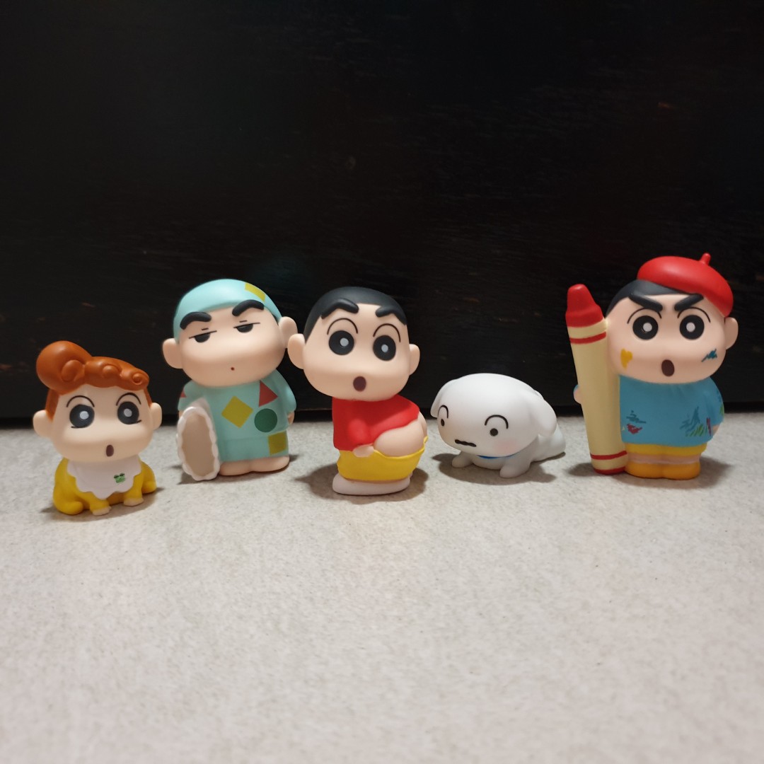 Crayon Shin chan figures set of 5, Hobbies & Toys, Toys & Games on ...