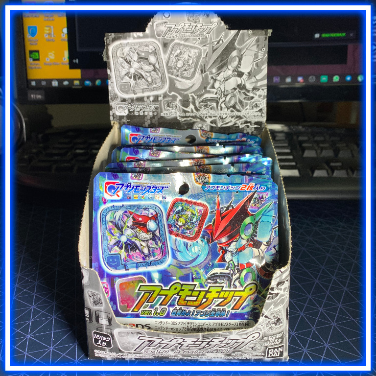 Digimon Appmon Chip Version 1.0 Booster Pack, Video Gaming, Video Game ...