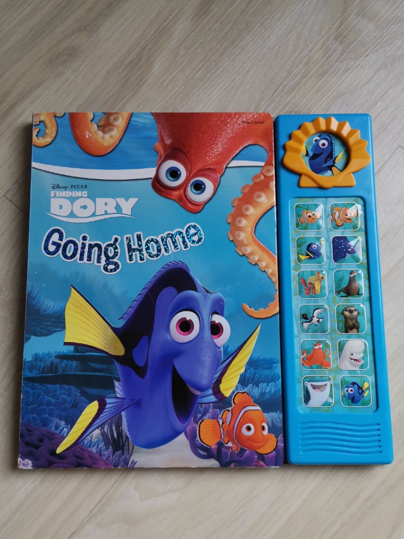 Finding Dory - Play a sound book, Hobbies & Toys, Books & Magazines ...