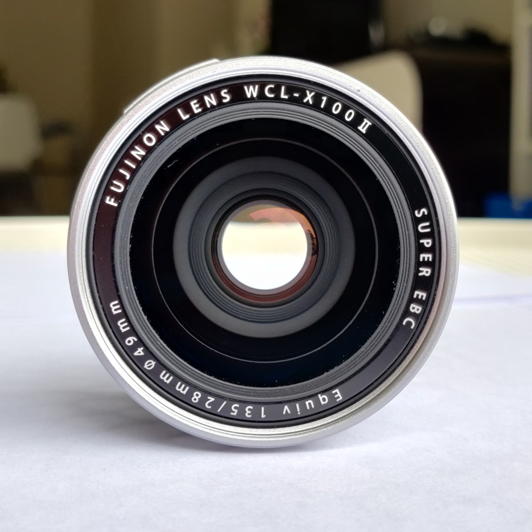 Fujifilm WCL-X100II wide conversion lens for X100, Photography, Lens & Kits on Carousell