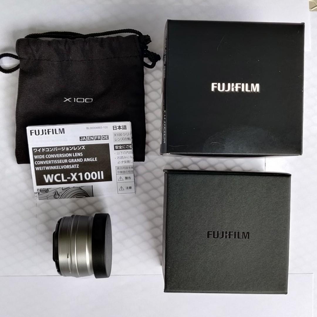 Fujifilm WCL-X100II wide conversion lens for X100, Photography, Lens & Kits on Carousell