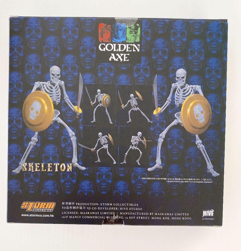 Golden Axe Skeleton Soldier 1/12 Scale Figure Two-Pack, Hobbies & Toys ...